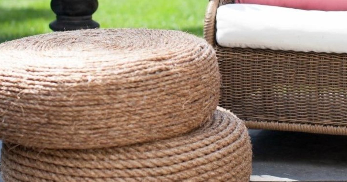 DIY: Vrtni tabure - KrOdDoma